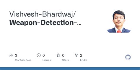 Github Vishvesh Bhardwaj Weapon Detection System