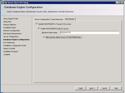 Installing Sql Server 2014 Ctp1 Step By Step Sqlsailor