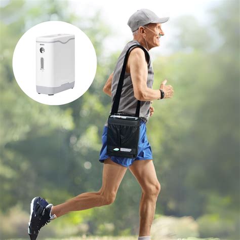 1 5l Continuous Flow Portable Oxygen Concentrator Portableoxygen Machine Travel Use Oxygen