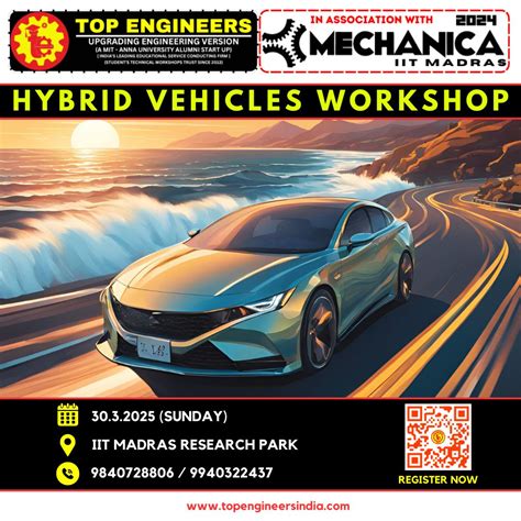Hybrid Vehicles Workshop 2025 Top Engineers Workshop Chennai