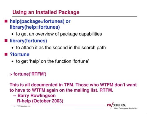 Ppt Creating R Packages Using Cran R Forge And Local R Archive