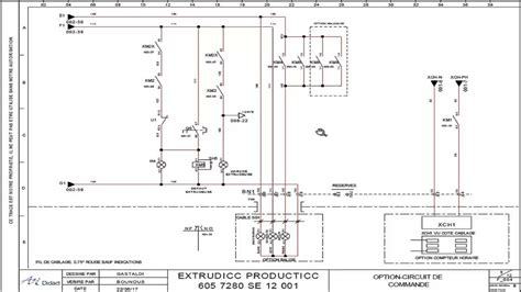 Schéma électrique Dun Câblage Dautomate