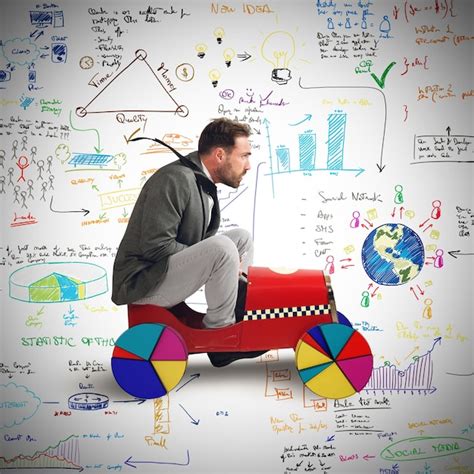 Premium Photo Graph Car