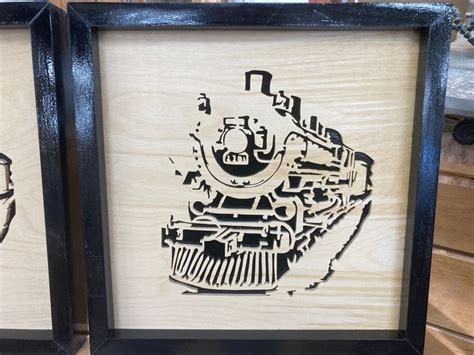 Train Picture Scroll Saw Pattern