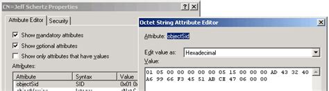 Searching AD For A User Account With A SID Jeff Schertz S Blog