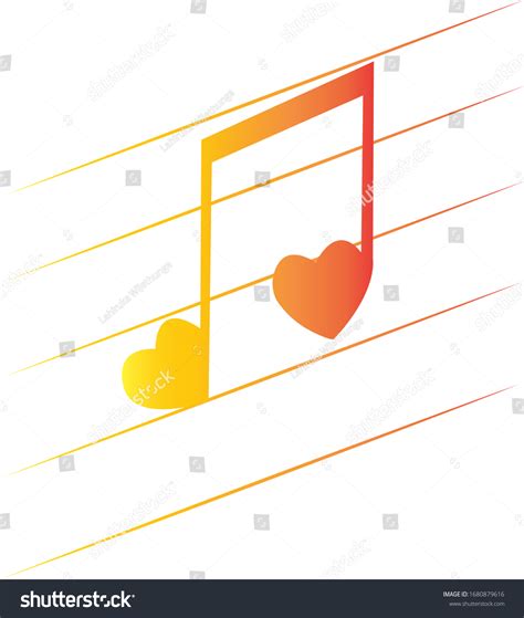 Beam Notes Musical Notes Stock Illustration 1680879616