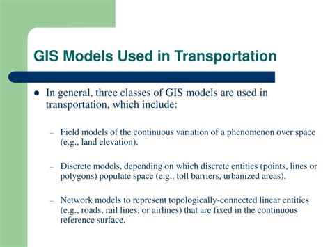 Ppt Gis In Transportation Powerpoint Presentation Free Download Id 5503572