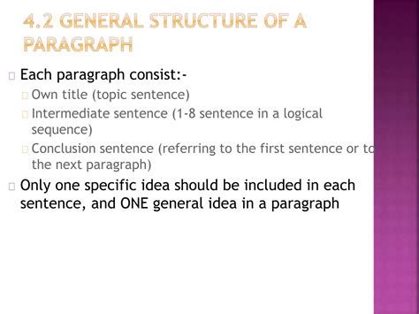 Chapter 4 Structuring Paragraph And Sentences Pptx