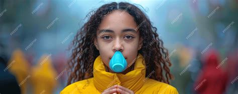 Premium Photo Smart Inhalers Monitoring Usage Wallpaper