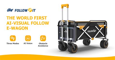 Followfit The World First Ai Visual Follow E Wagon Followfit