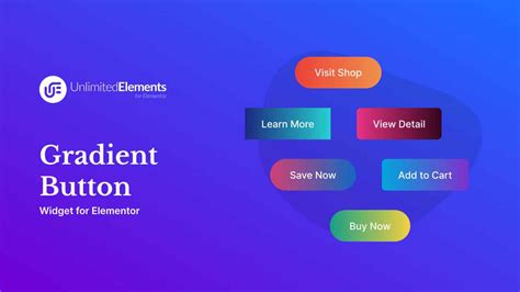 Gradient Button Widget For Elementor