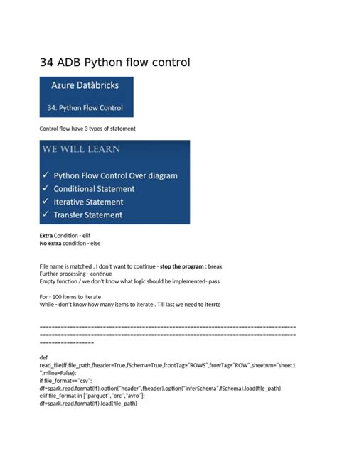 34 Adb Python Flow Control Pdf
