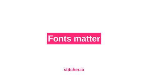 Larachat Articles Fonts Matter