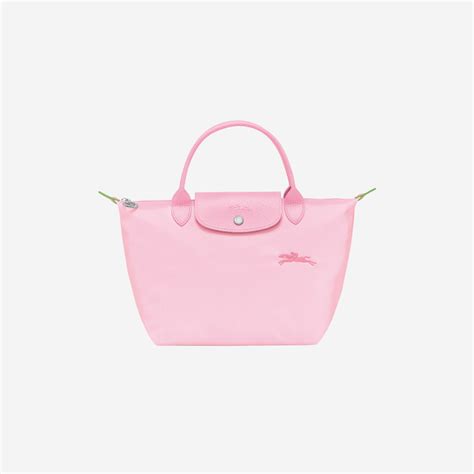 롱샴 르 플리아쥬 그린 핸드백 S 핑크 Longchamp Kream