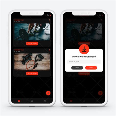 Workout App UI