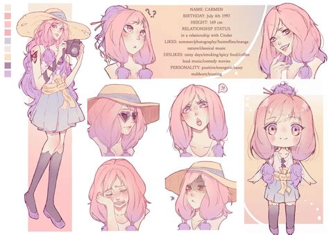 Oc Charlotte Reference Sheet