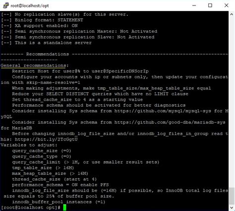 Optimizar El Rendimiento De Mysql O Mariadb Con Mysqltuner Nksistemas