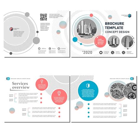 Premium Vector Presentation Report Template