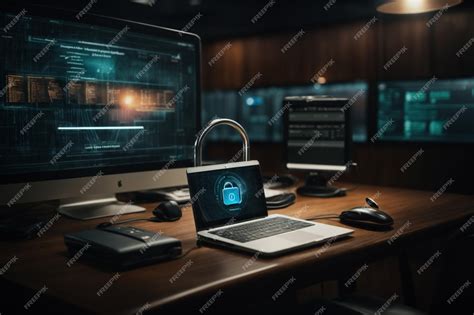 Premium Photo Cyber Security Wallpaper Hacking Cyber Crime Data Protection