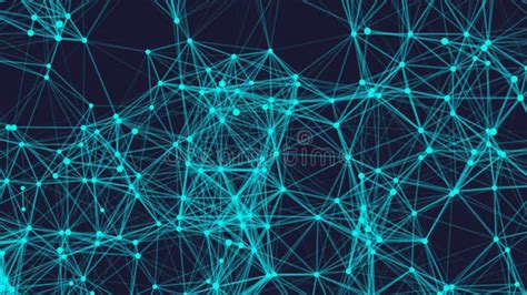 Abstract Plexus Geometrical Shapes Connection And Web Concept Stock Illustration Illustration