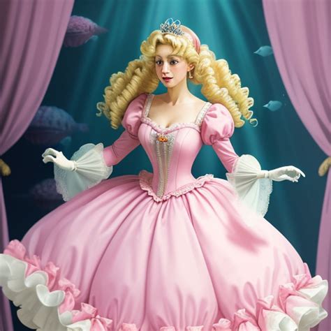 Image Converter Cinderella Large Breasts Blonde Hair Sausage
