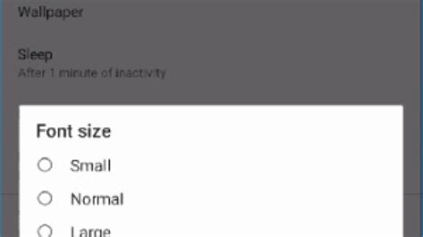 Android Text Size 1280x720 Wallpaper