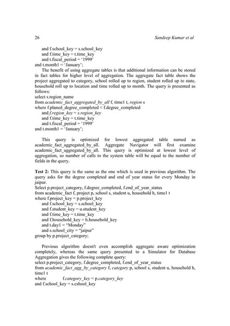 Database Aggregation Using Metadata Pdf