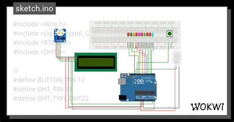 Prj Rtc Dht Button Wokwi ESP STM Arduino Simulator