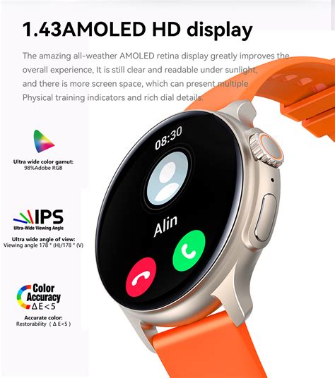 Step Counting Smartwatch K58 143 Inches Musicdetect Smartwatch