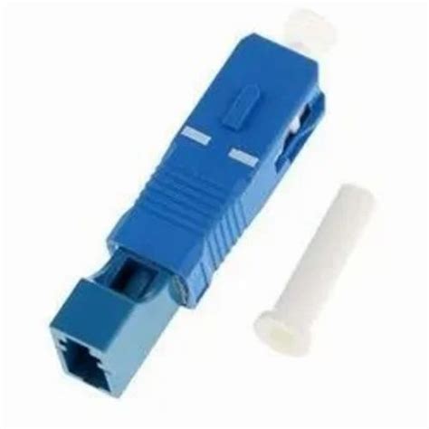 WPT Blue LC Female To SC Male Simplex Single Mode Fiber Optic Adapter At 399 Piece In Faridabad