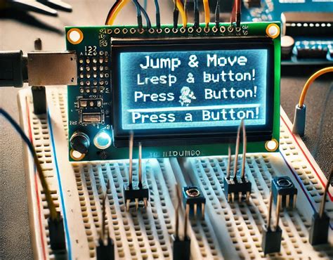🕹️ Simple Arduino Lcd Game Jump And Move” Tricky Circuit