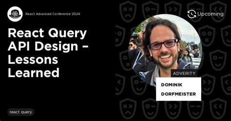 React Query Api Design Lessons Learned By Dominik Dorfmeister