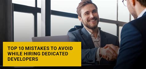 Top Mistakes To Avoid While Hiring Dedicated Developers
