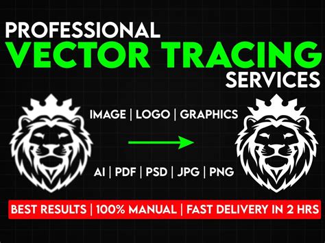 manual vector tracing vectorize logo convert image to vector upwork