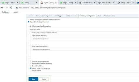 How To Integrate Artifactory With Jenkins