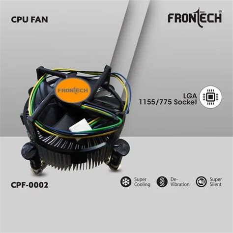 Frontech Cpf 0002 Cpu Fan At ₹ 150 Piece Cpu Fan In Mumbai Id 2854774046588