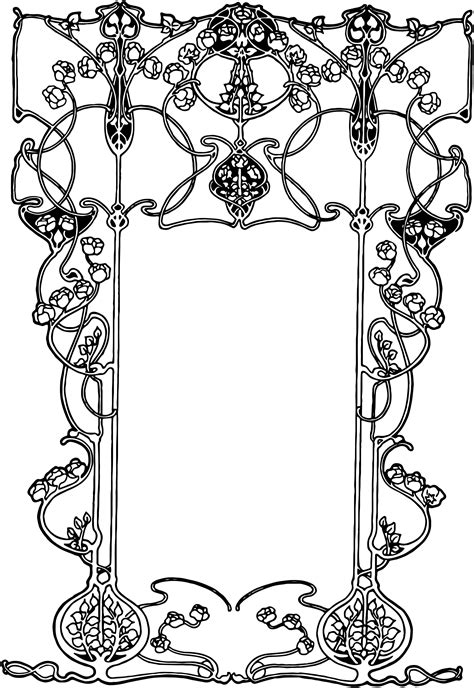 Art Deco Border Elegant And Timeless Designs For Your Art Projects