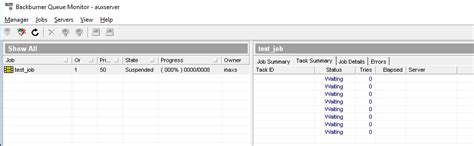 Installing Backburner Manager 2019 On Linux Monitor Not Showing Task Ids Autodesk Community