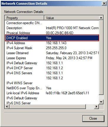 Procedures For DHCP Setting On Client CCBoot Old Version