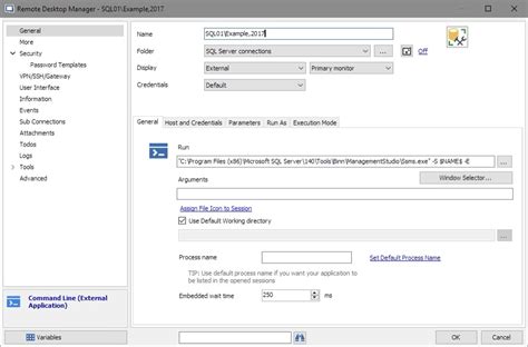 Create Ssms Shortcuts With Remote Desktop Manager Sean Osullivan
