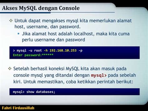 Mysql 1 Introduction Ppt
