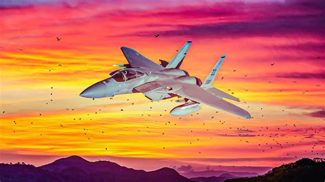 Throwback When A Us Air Force F 15 Shot Down A Satellite