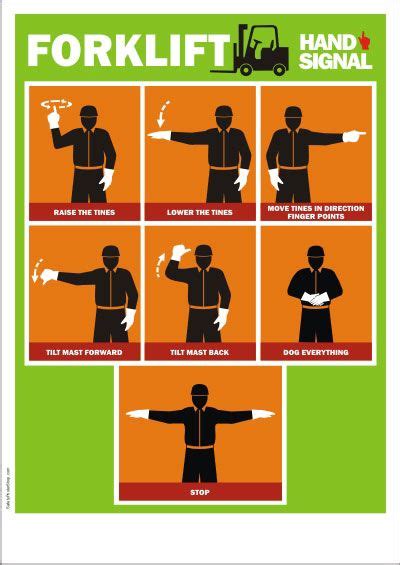 Forklift Hand Signals Artofit