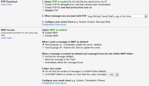 Google GMail Email Setup