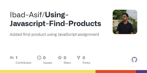 Github Ibad Asifusing Javascript Find Products Added Find Product
