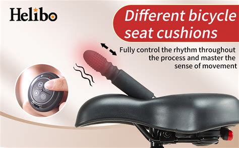 Helibo Sex Bike Seat Cushion Automatic Sex Booster Adult