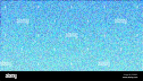 Blue Pixel Sky With Dithering Gradient 16 Bit Retro Background With
