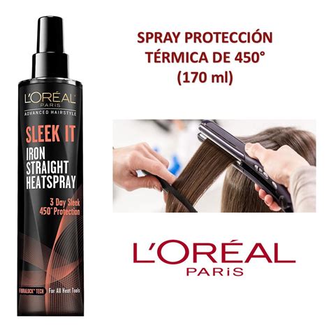 Spray Protector Térmico Para Cabello Calor Loréal Paris I Tech