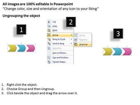 success ppt theme three create powerpoint macro working with slide