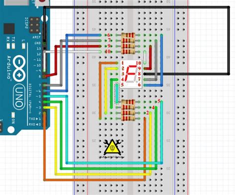 Программирование Arduino урок 12 — семисегментный индикатор часть 1 — МозгоЧины